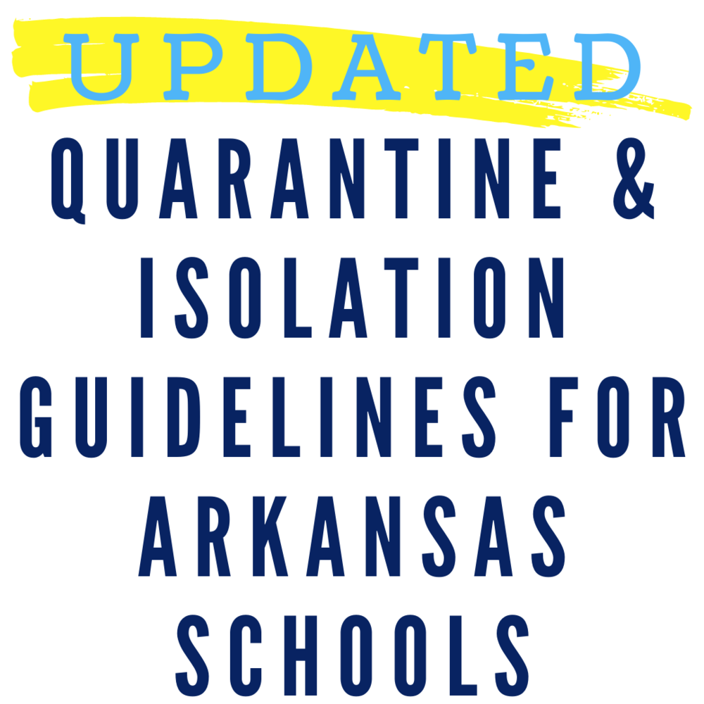 Updated Quarantine & Isolation Guidelines | Lake Hamilton School District