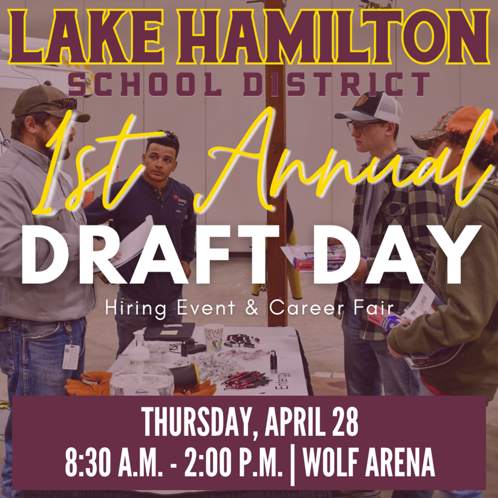 Draft Day | Hiring Event & Career Fair Schedule | Lake Hamilton School ...